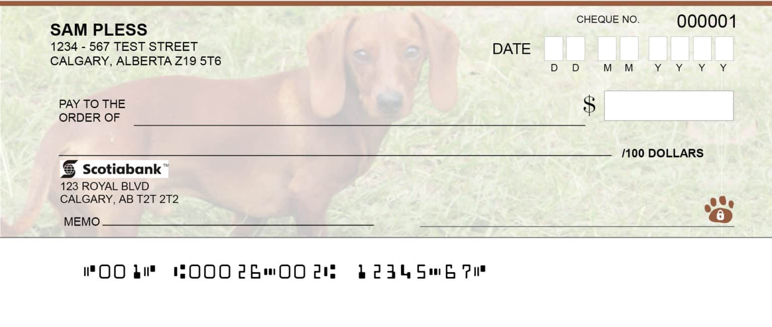 Canadian Personal Cheques - Cheque Print Canada